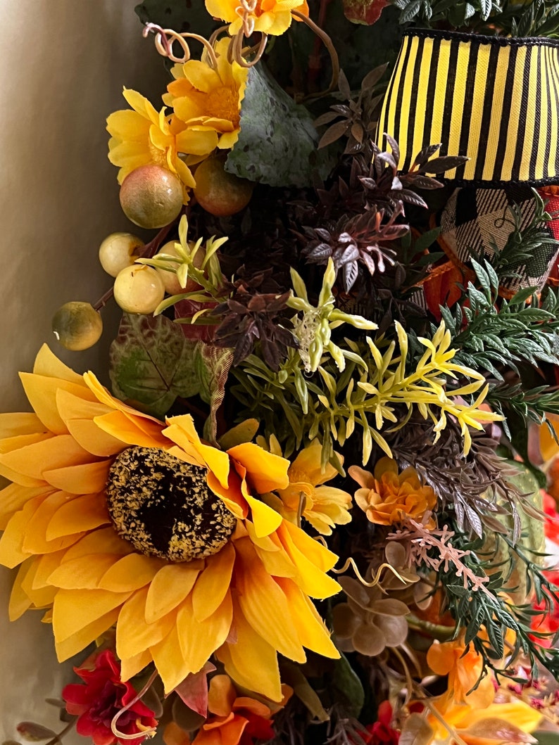 Welcome Fall Grapevine Wreath - Etsy