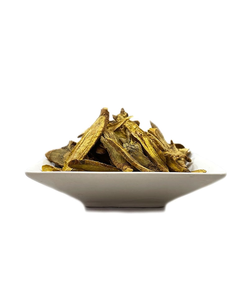 Wildcrafted Chinese Skullcap Sliced Root (scutellaria Baicalensis ...