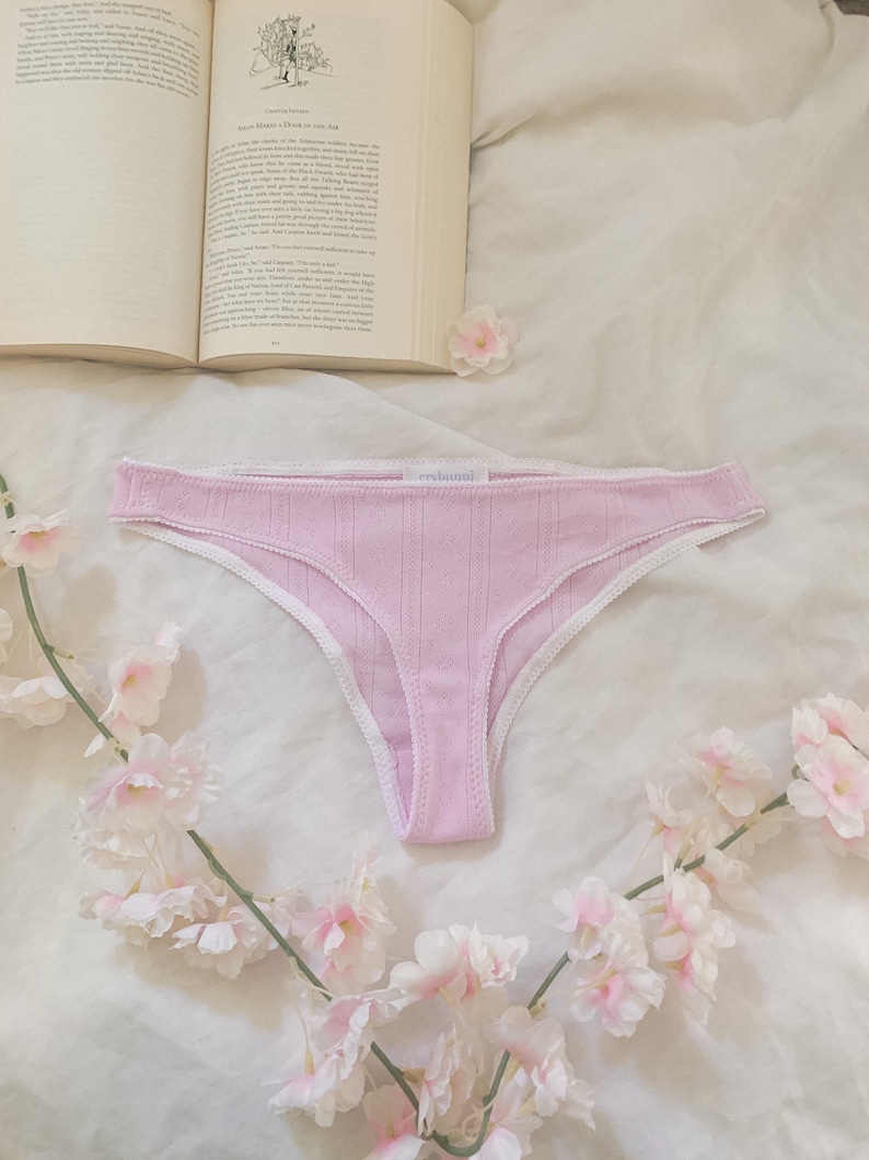 Cute Basic Pointelle Undies - MTO - Handmade - Ethical - Eco-friendly ...