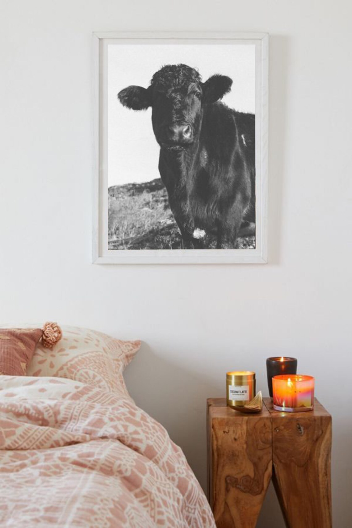 Cow Print, Downloadable Print, Large Poster, Rustic Decor, Farm Animal ...