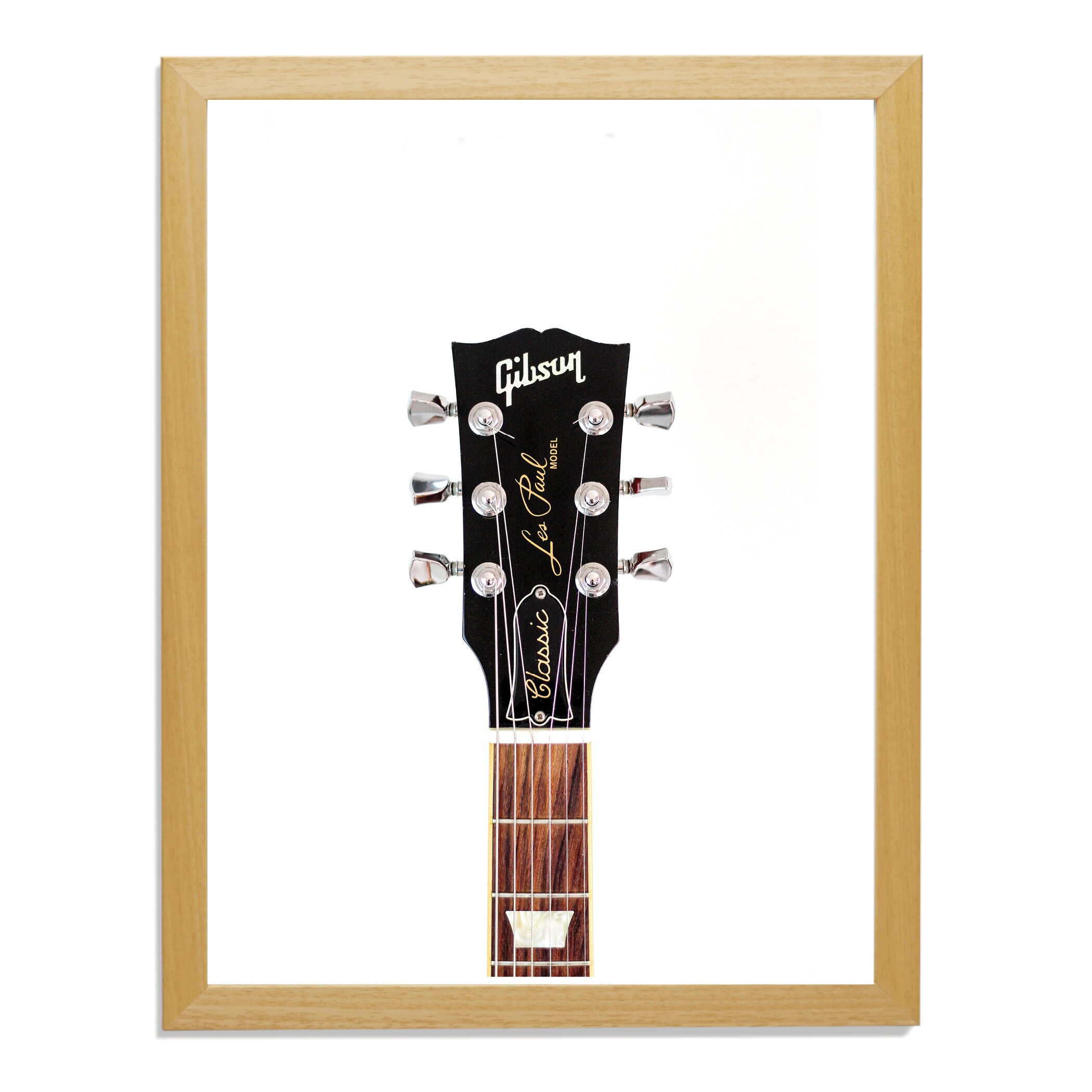 Gibson Les Paul Head, Downloadable Print, Wall Decor, Home Decor ...