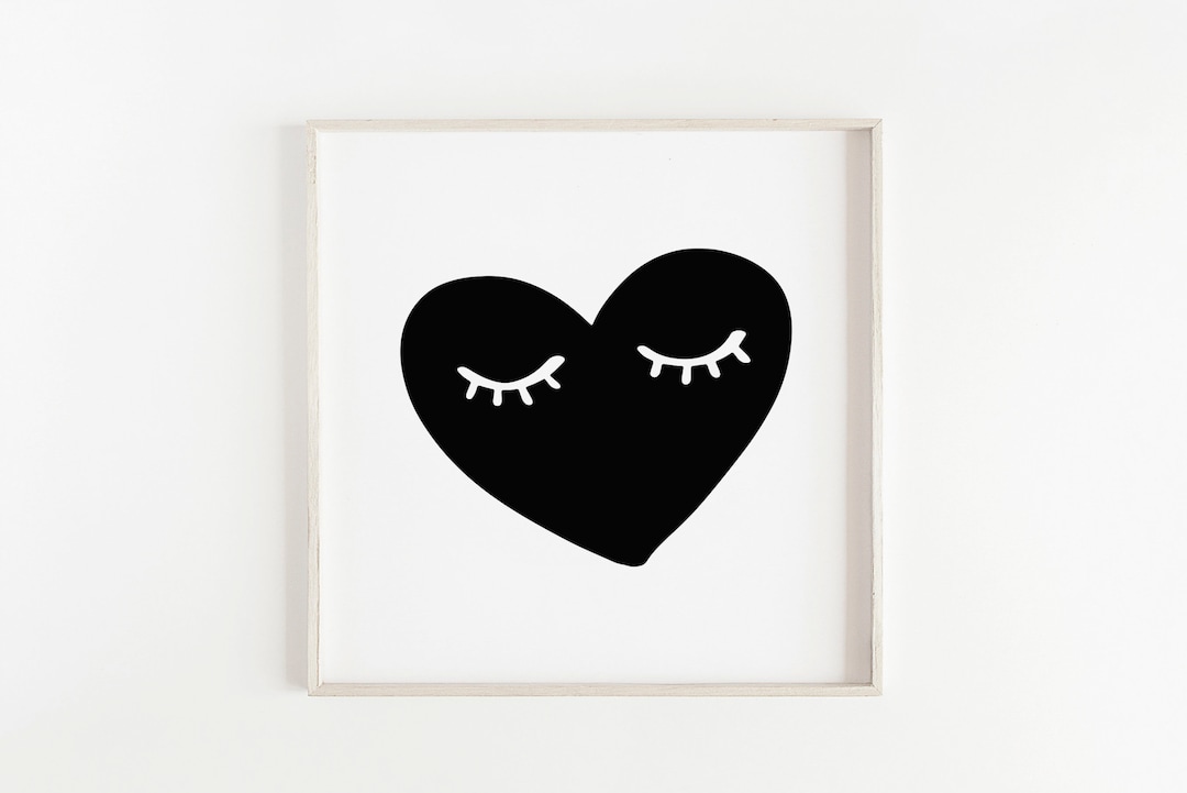Heart Svg. Sleep in Svg. Eyelashes Svg. Hand Lettered Svg. Svg Cut File ...