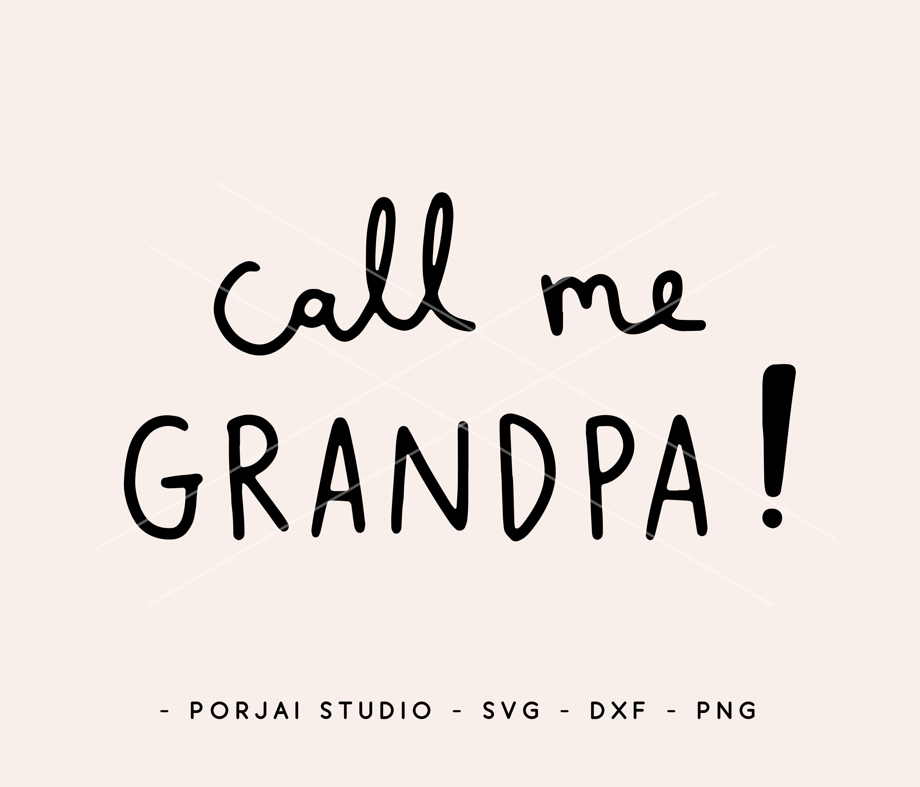 My Favorite People Call Me Grandpa Svg. Hello Grandpa svg. | Etsy