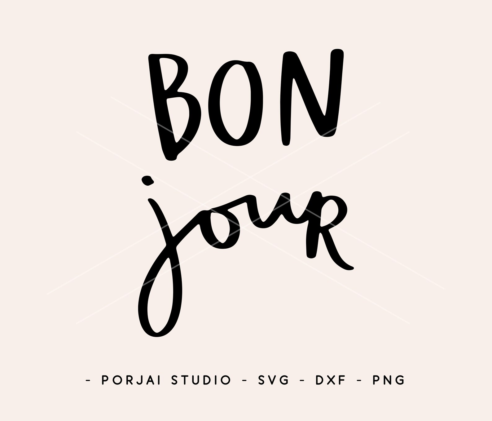 Bonjour Svg. Hello Svg. Quote Svg. Svg Cut Files. Cutting - Etsy