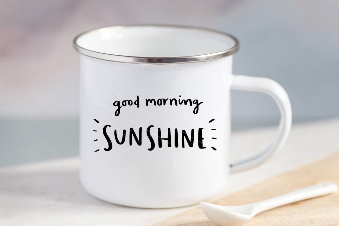 Good Morning Sunshine Svg. Sunshine Svg Cut File. Hand Lettered ...