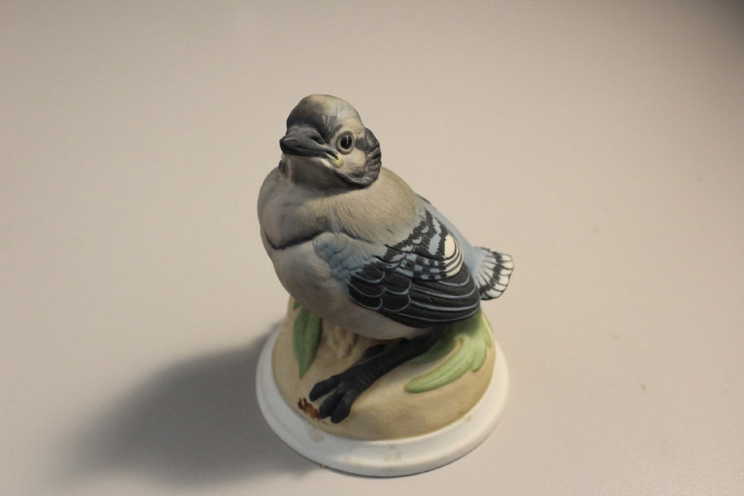 Boehm Baby Blue Jay - Etsy
