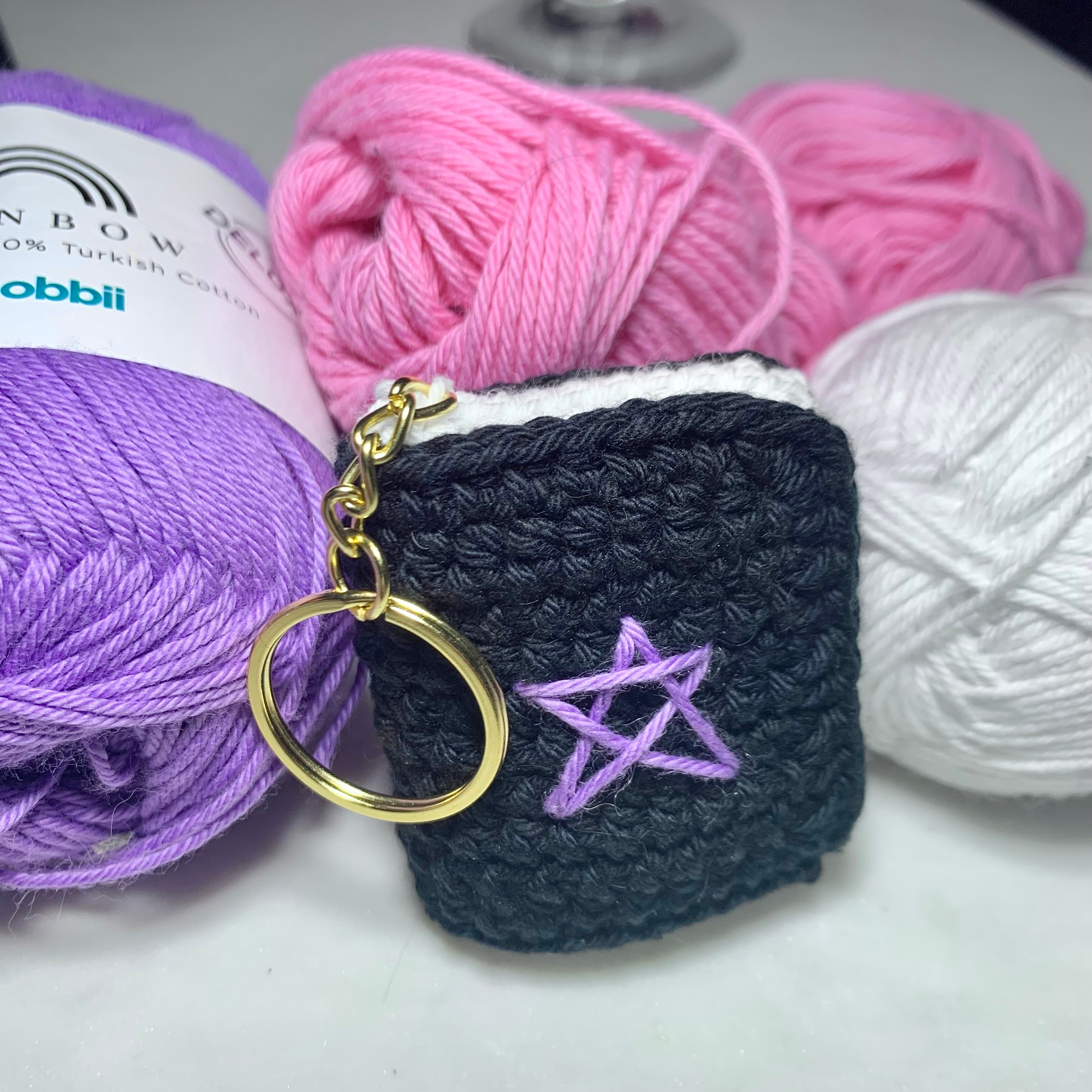 Book of Shadows Keychain *PDF PATTERN - CROCHET* - Etsy