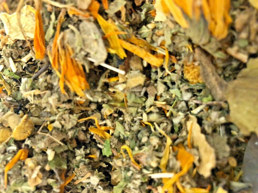 No.10 Herbal Blend Mix: Yarrow, Calendula, Chamomile, Lotus Organic ...