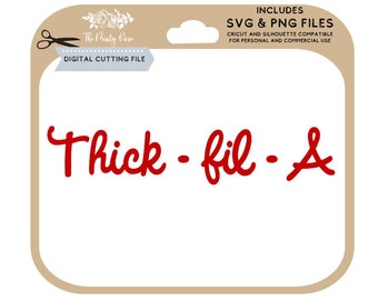 Thick Fil a Svg | Etsy