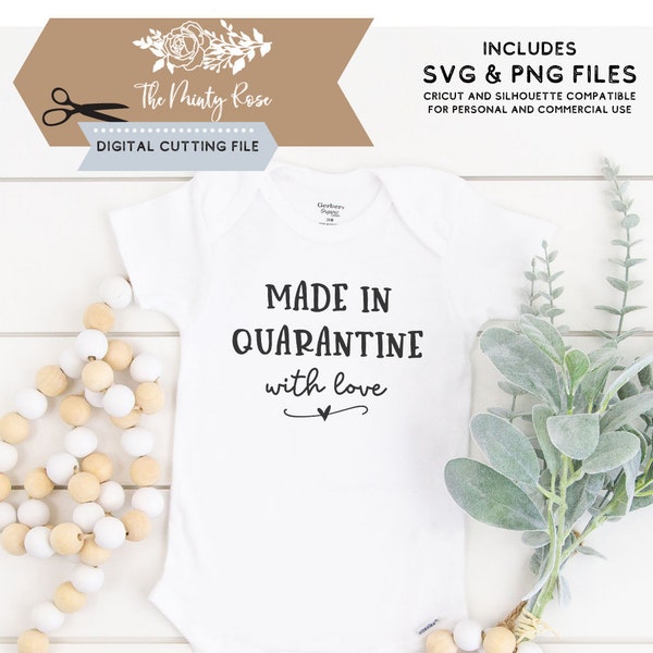 Quarantine Baby Svg - Etsy