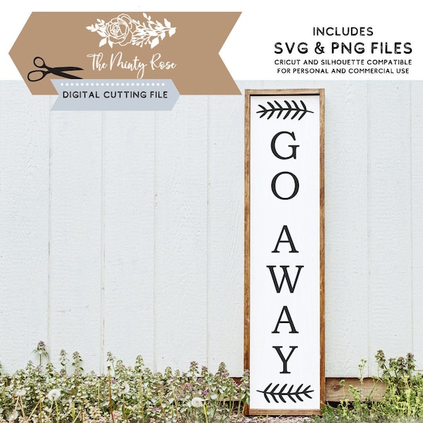 Go Away Sign - Etsy