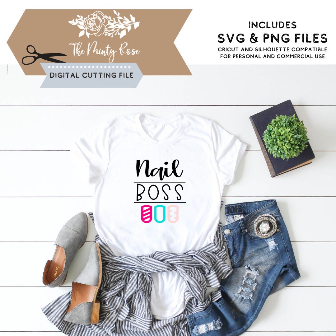 Nail Boss SVG Bundle Color Street Dry Nail Polish Boss - Etsy Australia