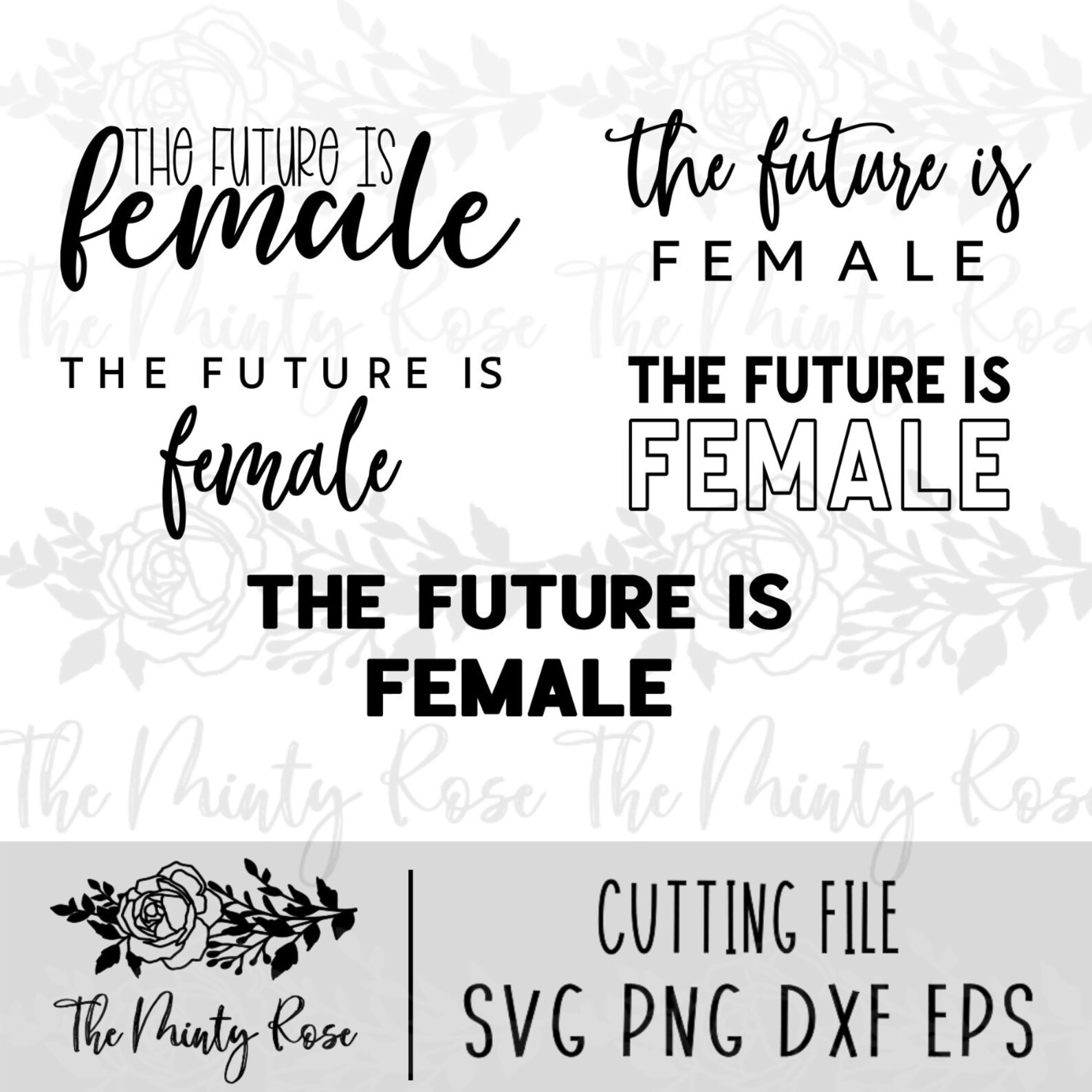 The Future is Female Svg Feminist Svg Svg Png Dxf Eps - Etsy