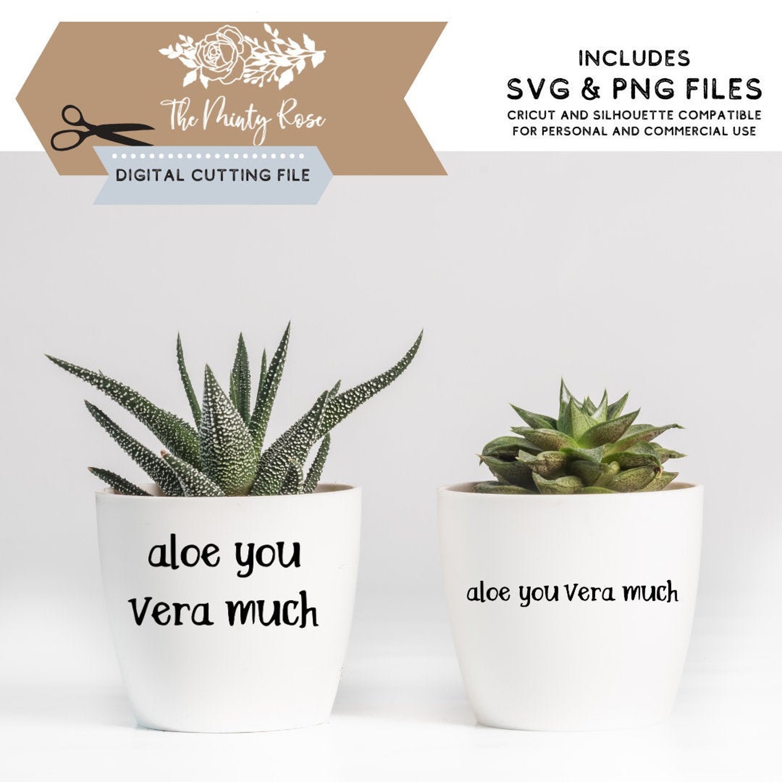 Aloe You Vera Much Svg Mothers Day DIY Gift Aloe Vera Svg - Etsy