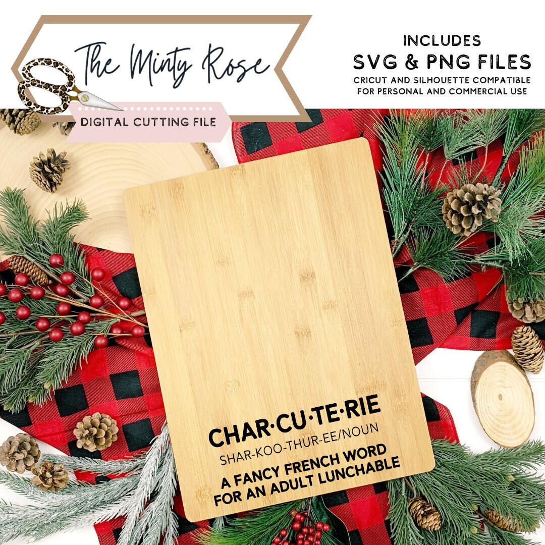 Charcuterie Board Svg Fancy French Word for an Adult - Etsy