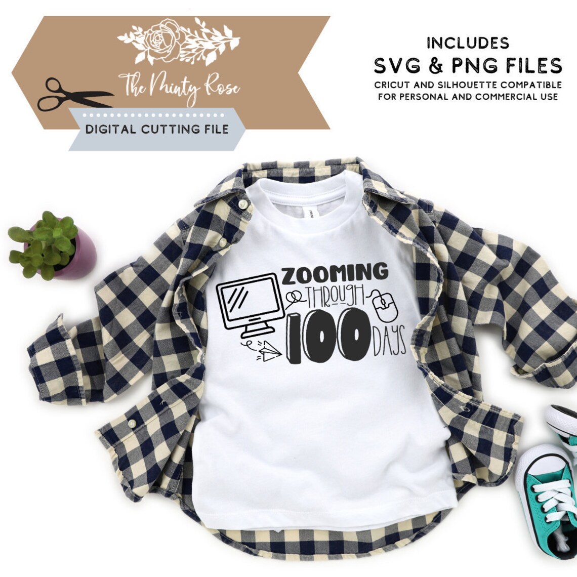 Zooming Through 100 Days of School Svg Remote Learning Zoom - Etsy