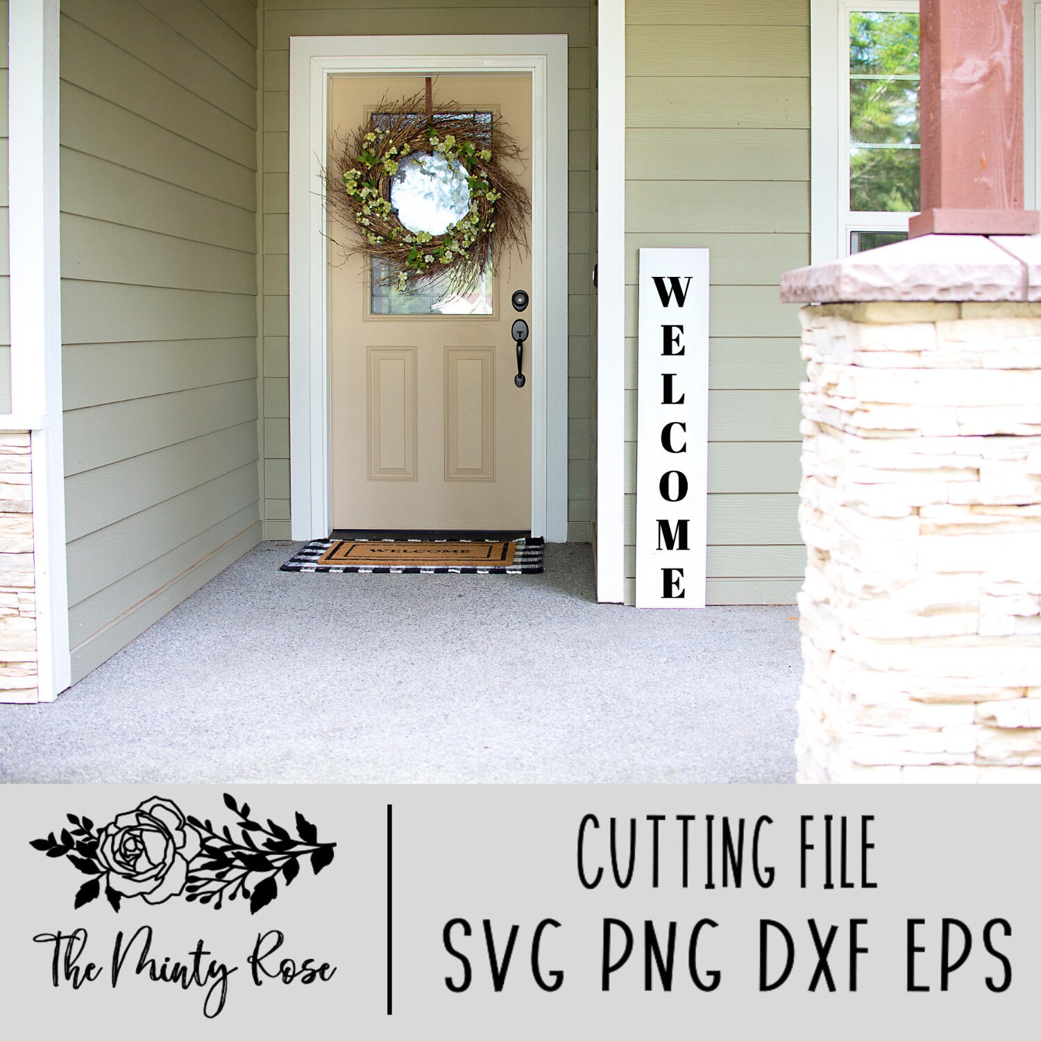 Welcome svg Welcome DIY Sign Making svg Farmhouse Cutting | Etsy