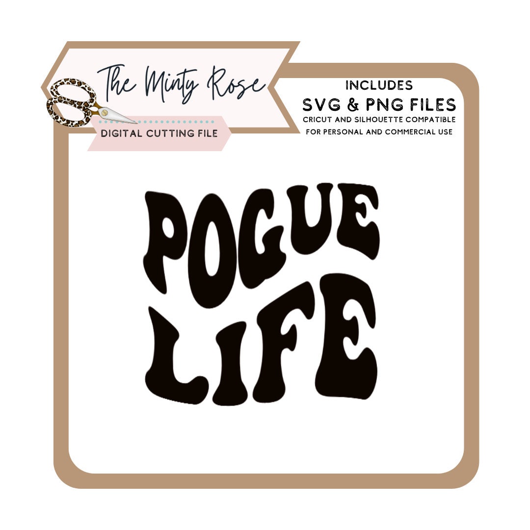 Pogue Life Svg, Outer Banks NC Svg, NC Beach Svg, Beach SVG, Png ...
