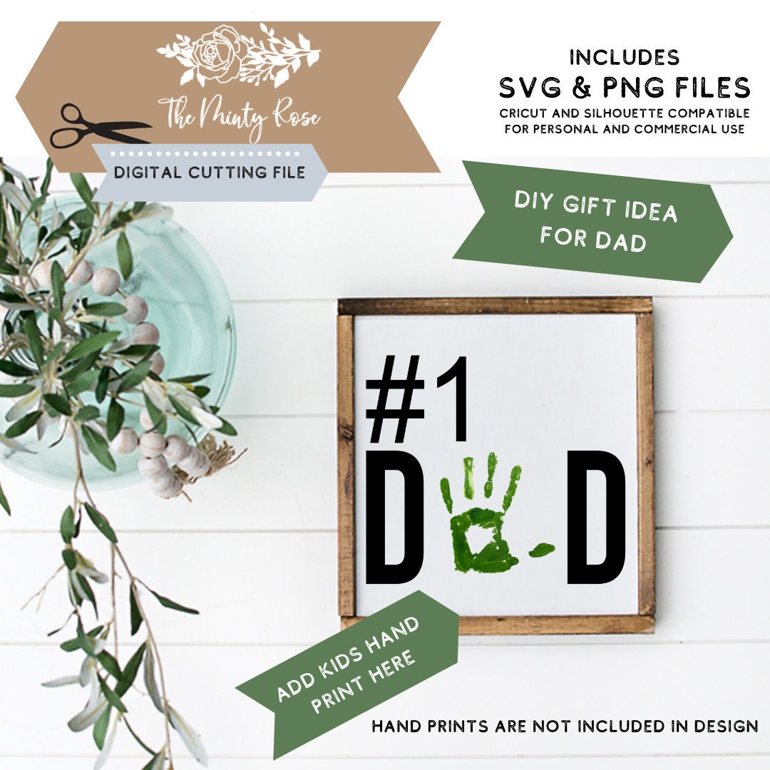 Dad svg 1 Dad svg DIY Father's Day Gift idea svg png | Etsy