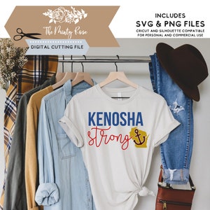 Kenosha Strong Svg, Wisconsin Svg, Kenosha, Awareness, Anchor, Kenosha ...