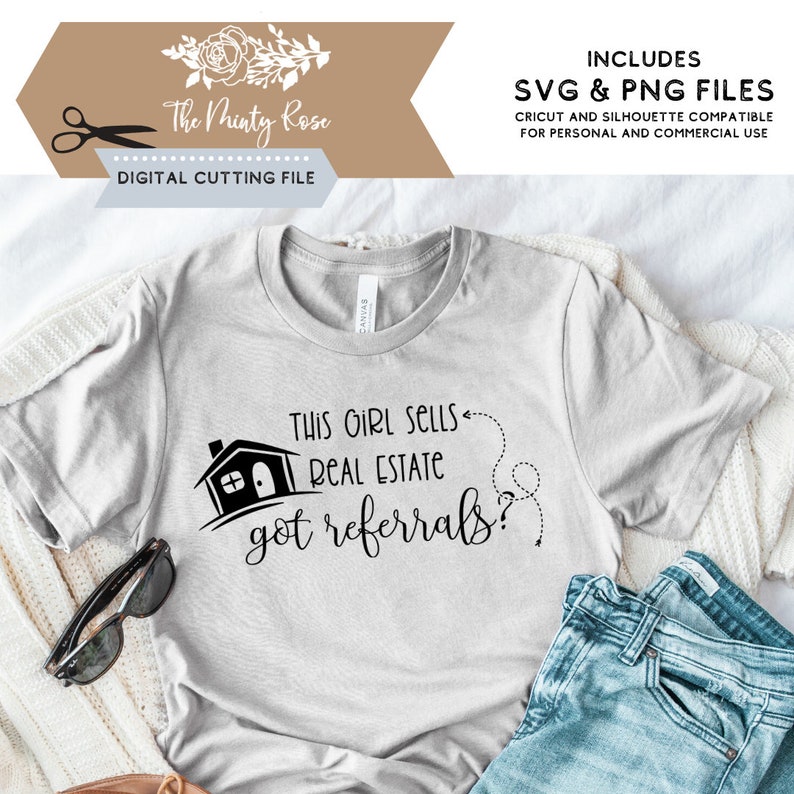 This Girl Sells Real Estate Svg Referral Svg Real Estate - Etsy