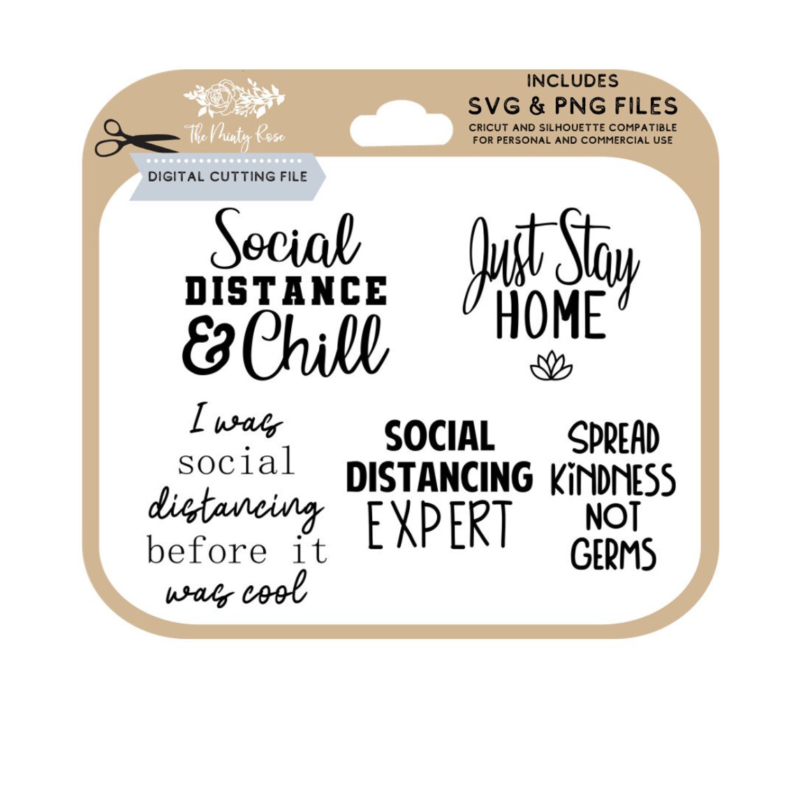 Social Distancing SVG Bundle Social Distance Expert Just - Etsy