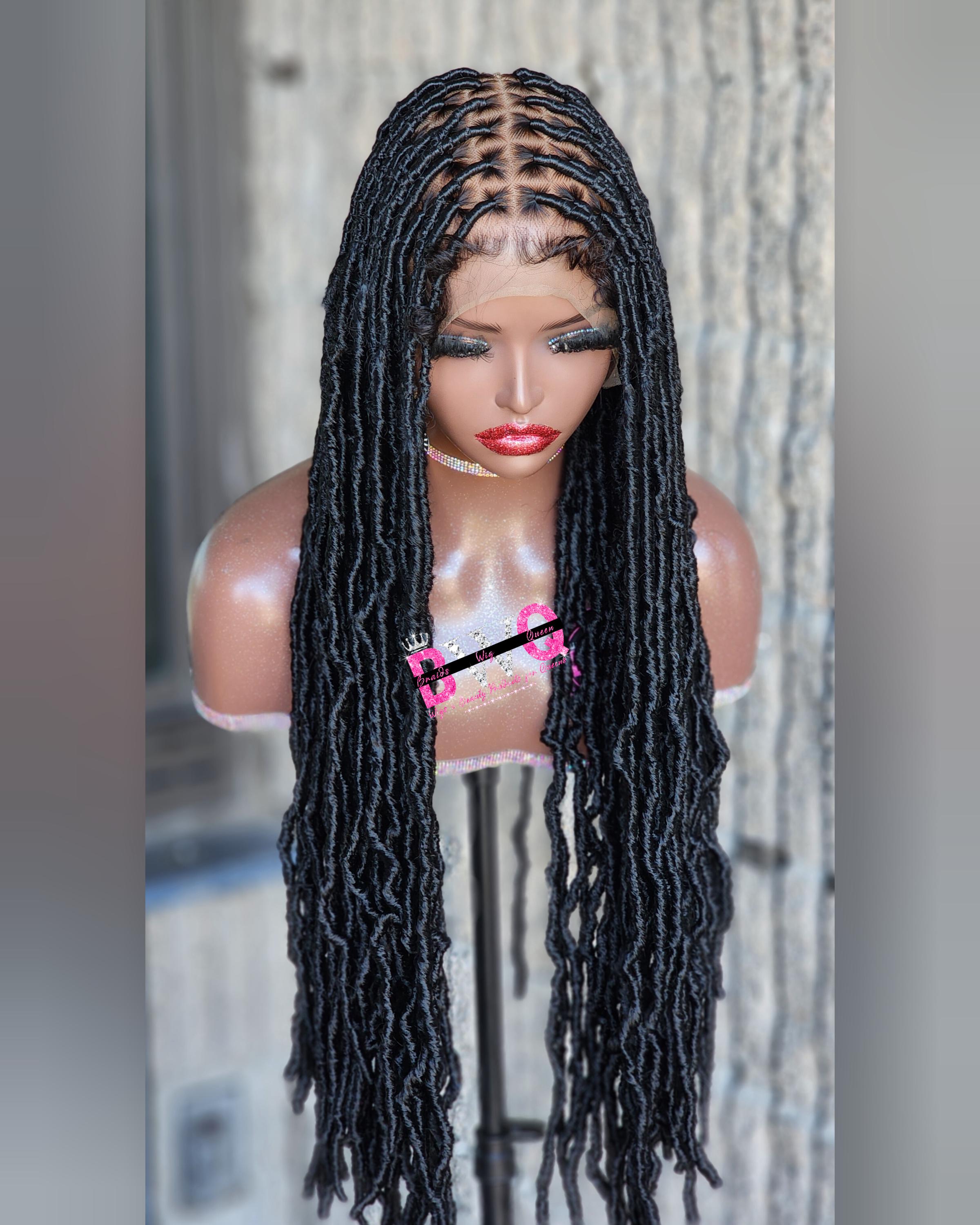 Soft Locs Nu Locs Crochet Full Lace Wig swiss Lace - Etsy