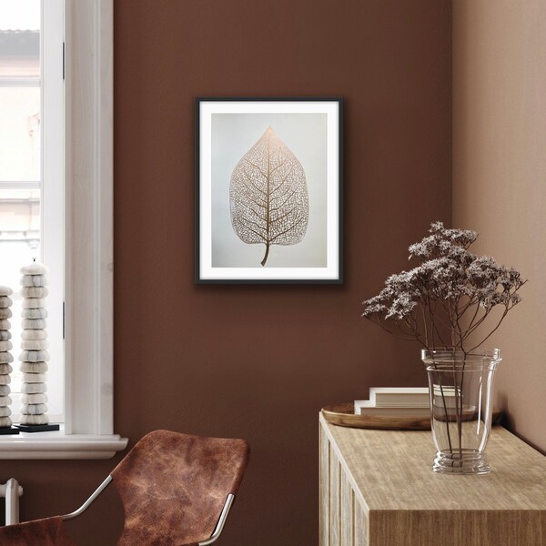 Gold Skeleton Leaf - Etsy