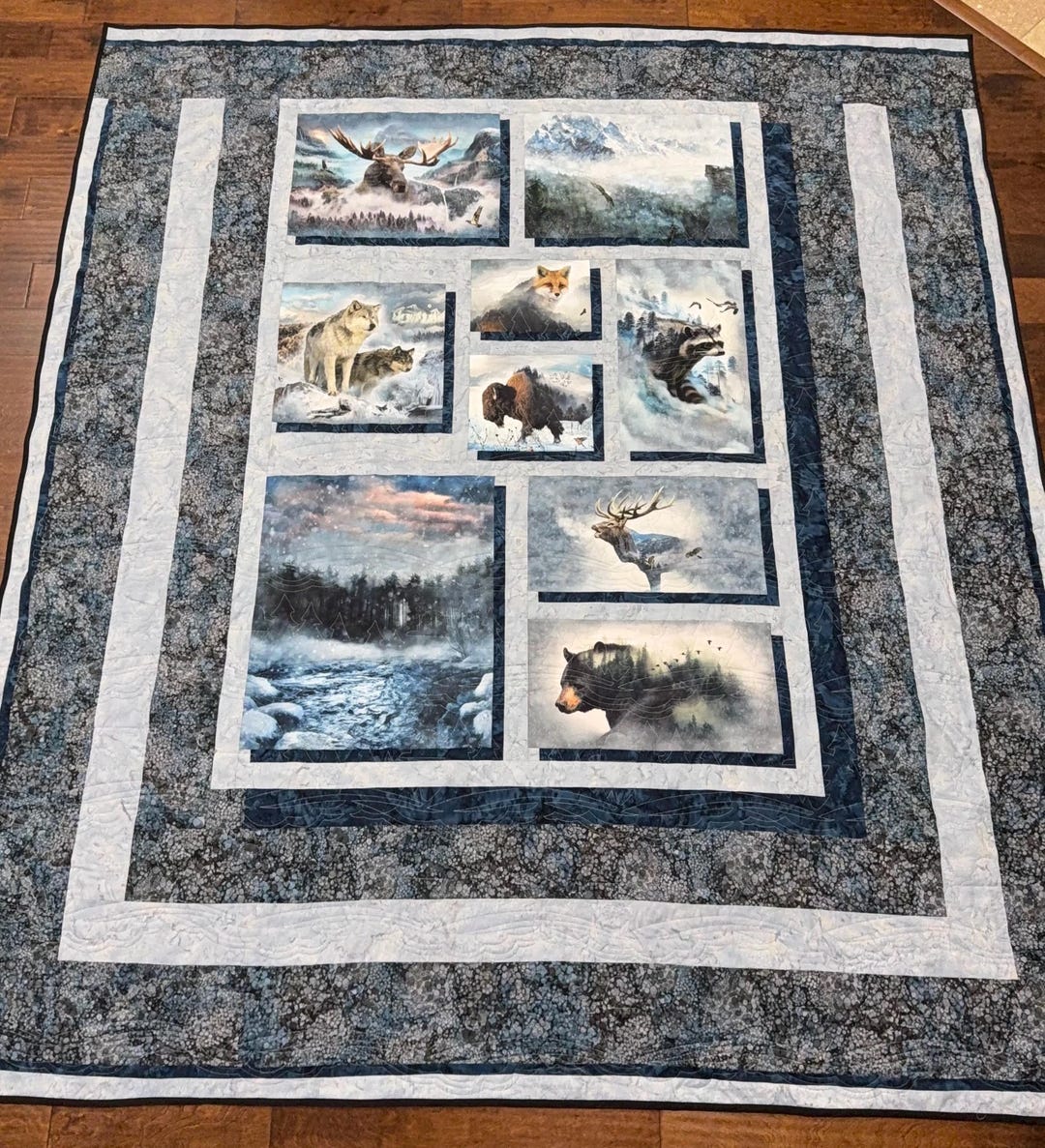 Alaskan Wildlife Quilt! - Etsy