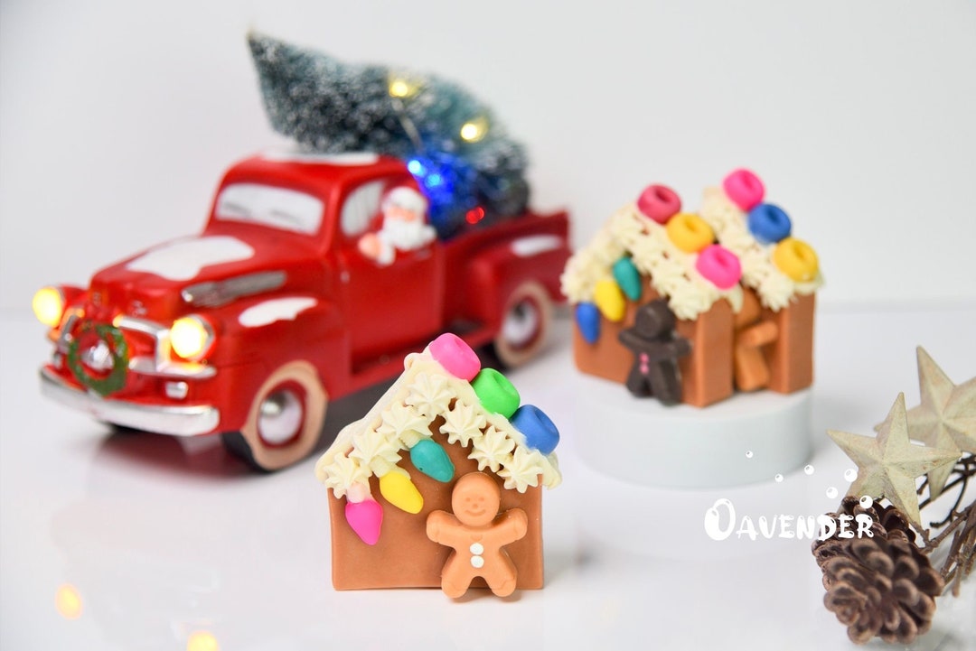 Gingerbread House Soap Gingerbread Soap Christmas Soap Winter Soap ...