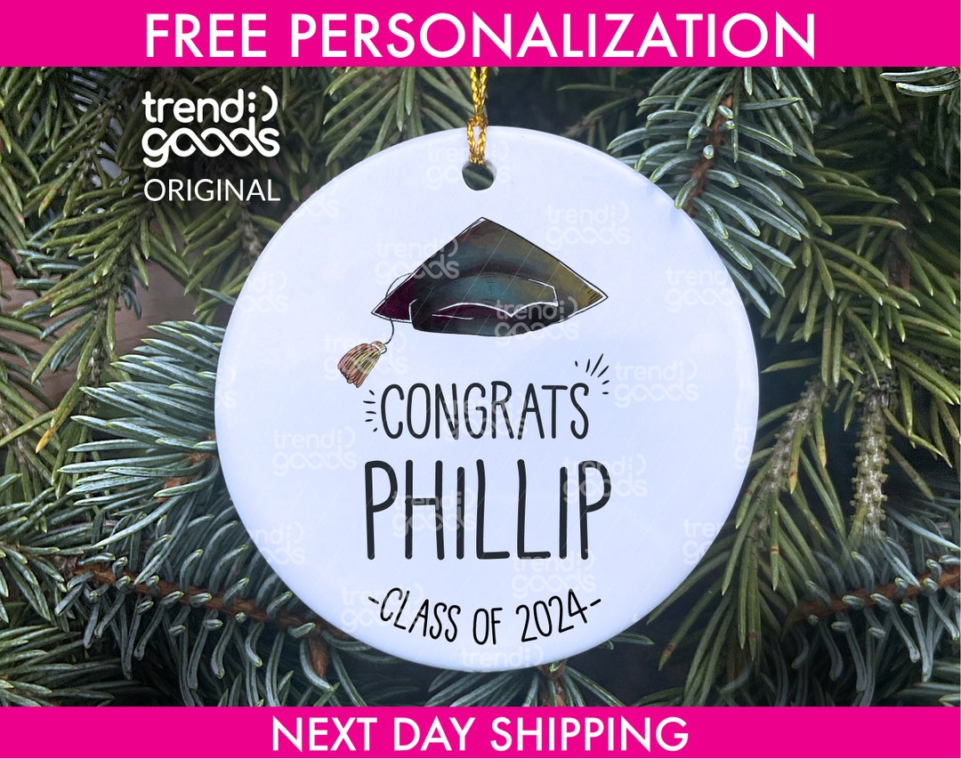 Graduation Christmas Ornament, Graduate 2023 Ornament, School Christmas ...