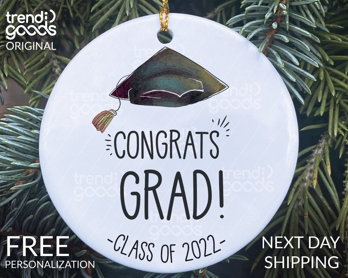 Graduation Christmas Ornament Graduate 2022 Ornament School - Etsy