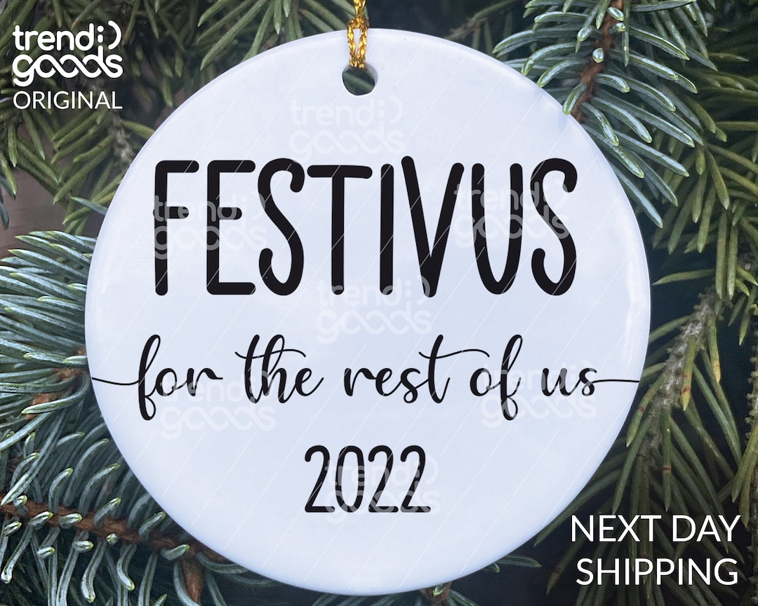 Festivus for the Rest of Us Ornament Jerry Seinfeld Ornament - Etsy