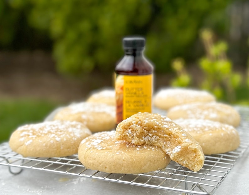 Vanilla Butter Cake Cookie Recipe/giant Cookie Recipes/gourmet Cookies ...