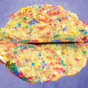 Giant Fun Fetty Sugar Cookie Recipe/christmas Cake Recipe/white ...