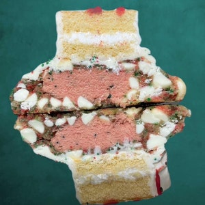 Giant Fun Fetty Sugar Cookie Recipe/christmas Cake Recipe/white ...