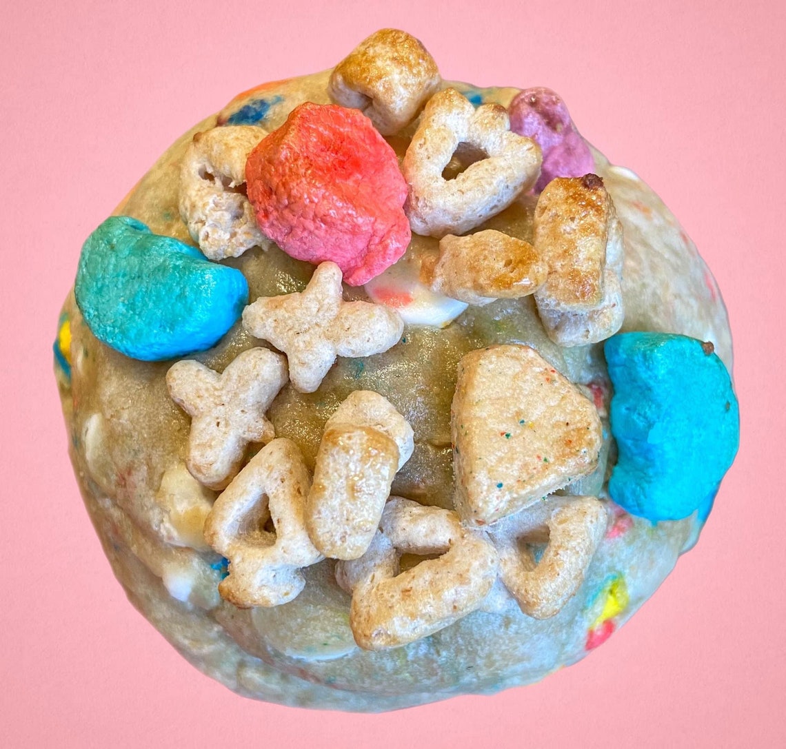 Mallow Cereal Lucky Cookie Recipe/giant Cookie Recipes/dessert/st ...