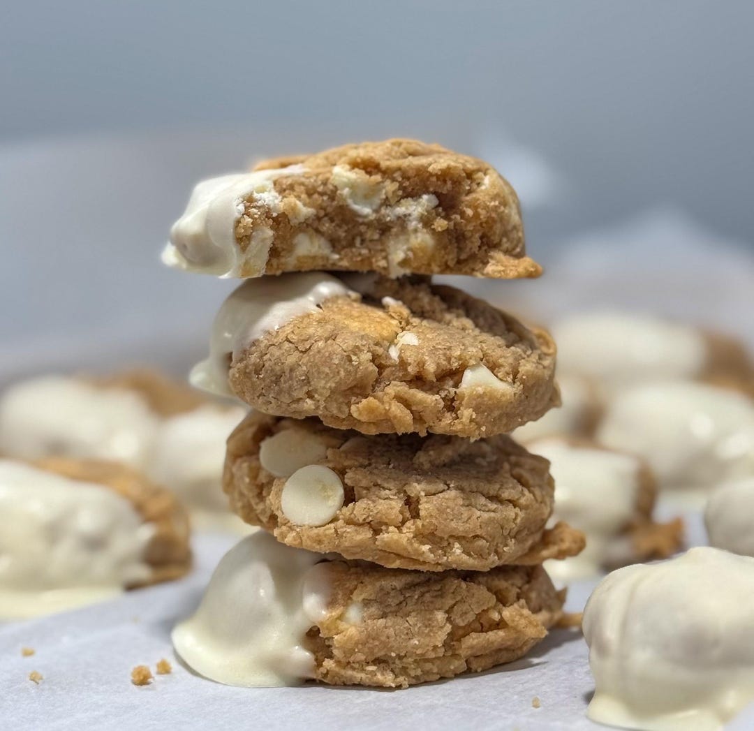 One Bowl Peanut Butter White Chocolate Chip Cookie Recipe/gourmet ...