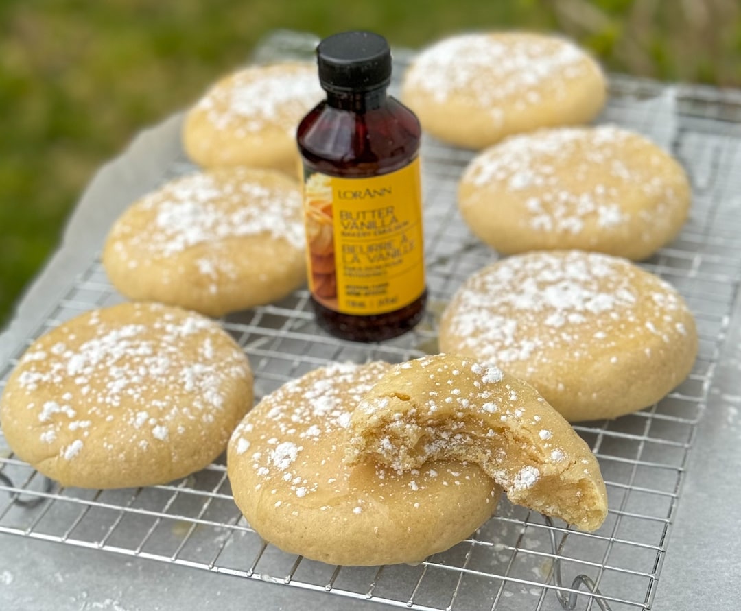 Vanilla Butter Cake Cookie Recipe/giant Cookie Recipes/gourmet Cookies ...