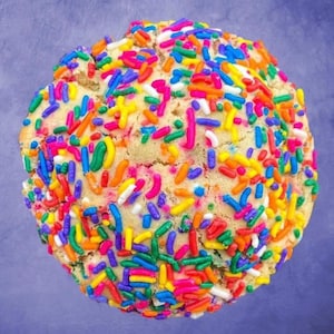 Giant Fun Fetty Sugar Cookie Recipe/christmas Cake Recipe/white ...