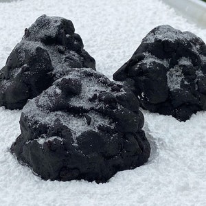 Lumps of Coal/black Cocoa Cookie Recipe/christmas Recipes/seasonal ...