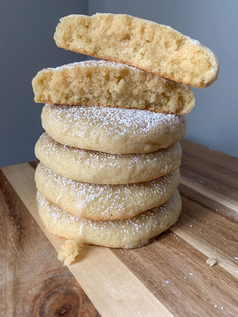 Vanilla Butter Cake Cookie Recipe/giant Cookie Recipes/gourmet Cookies ...