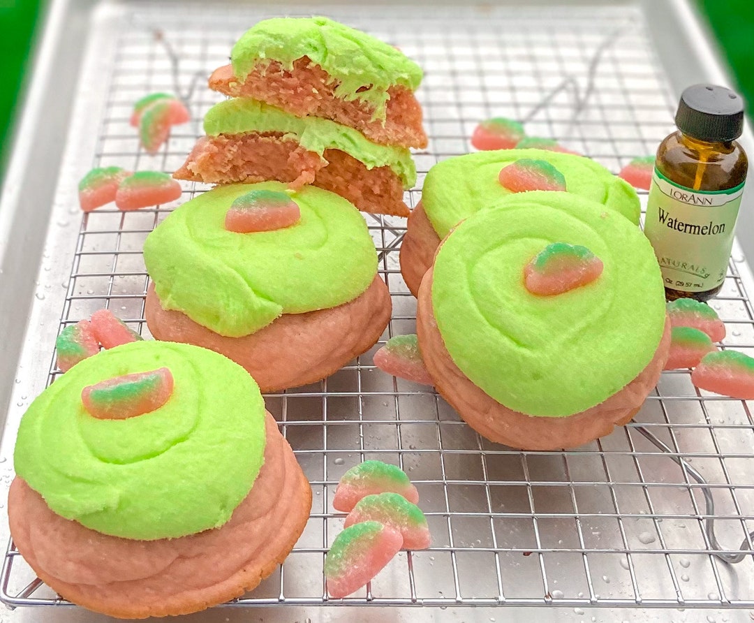 Watermelon Sweet & Sour Cookie Recipe/watermelon Mojito Cookies ...
