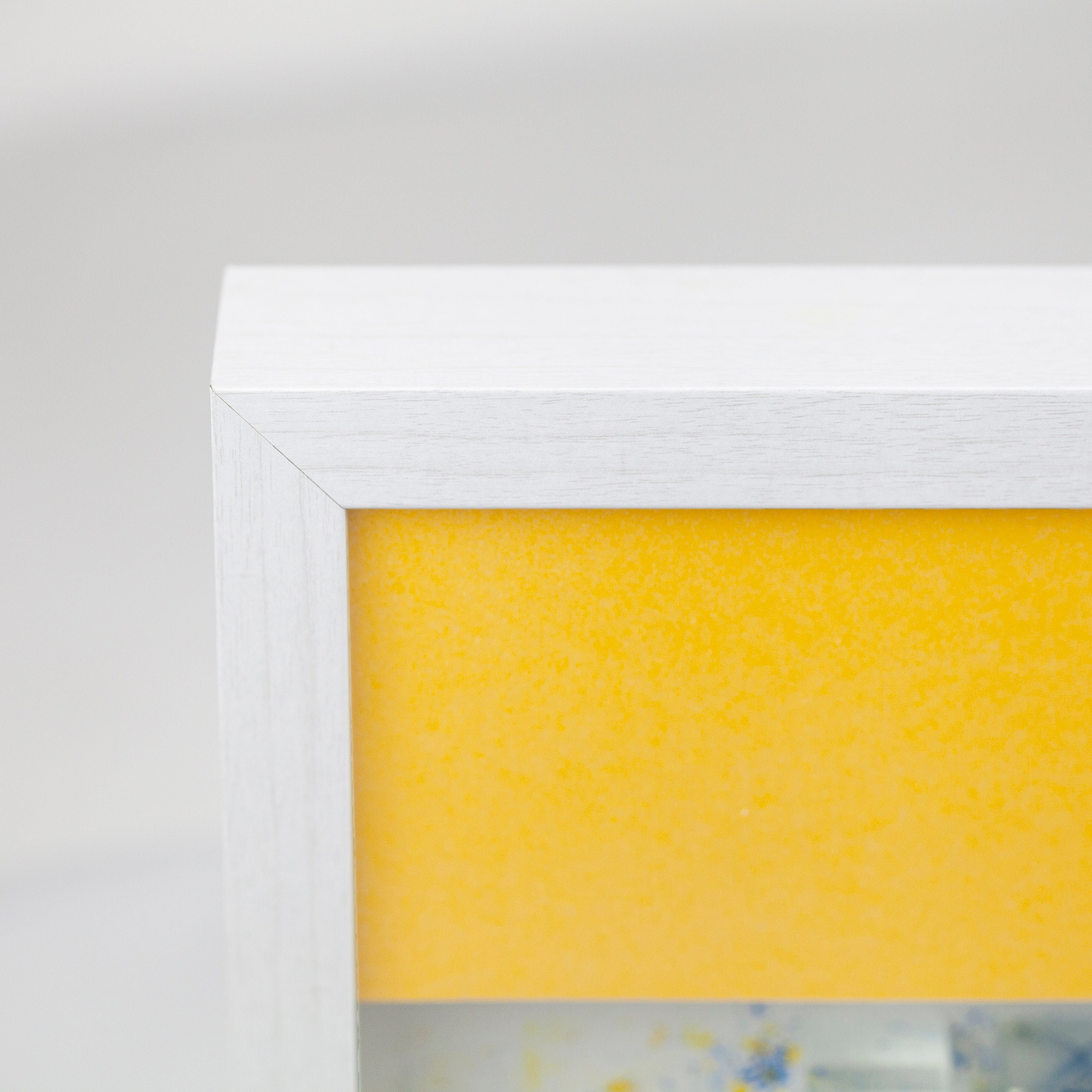 Triple Cubes Resin Art/ Resin & String Art in Shadow Box/framed Art ...