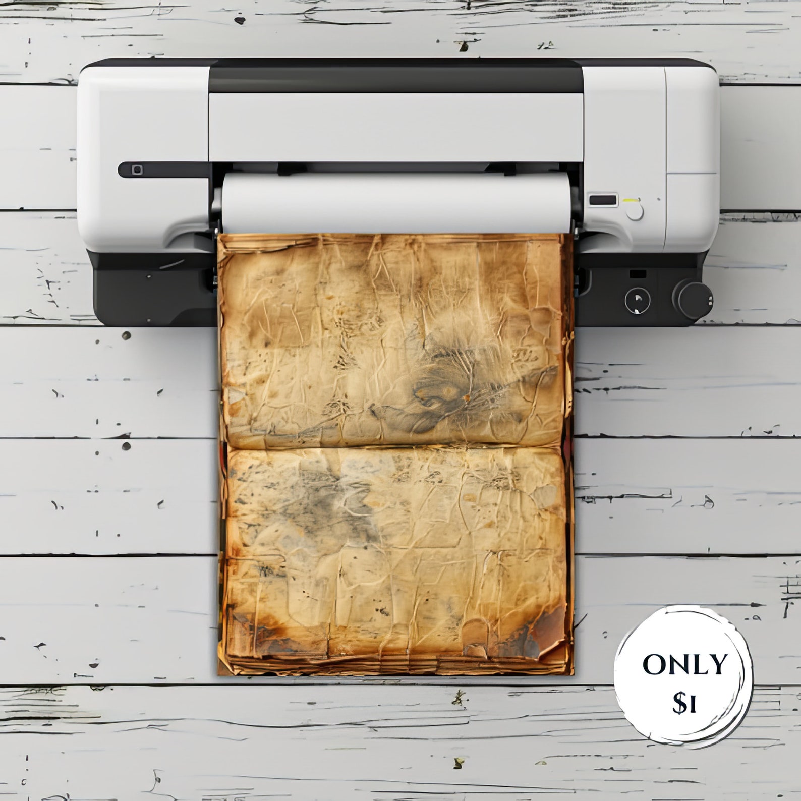 Printable Junk Journal Vintage Papyrus Paper Mixed Media Whimsical Art ...
