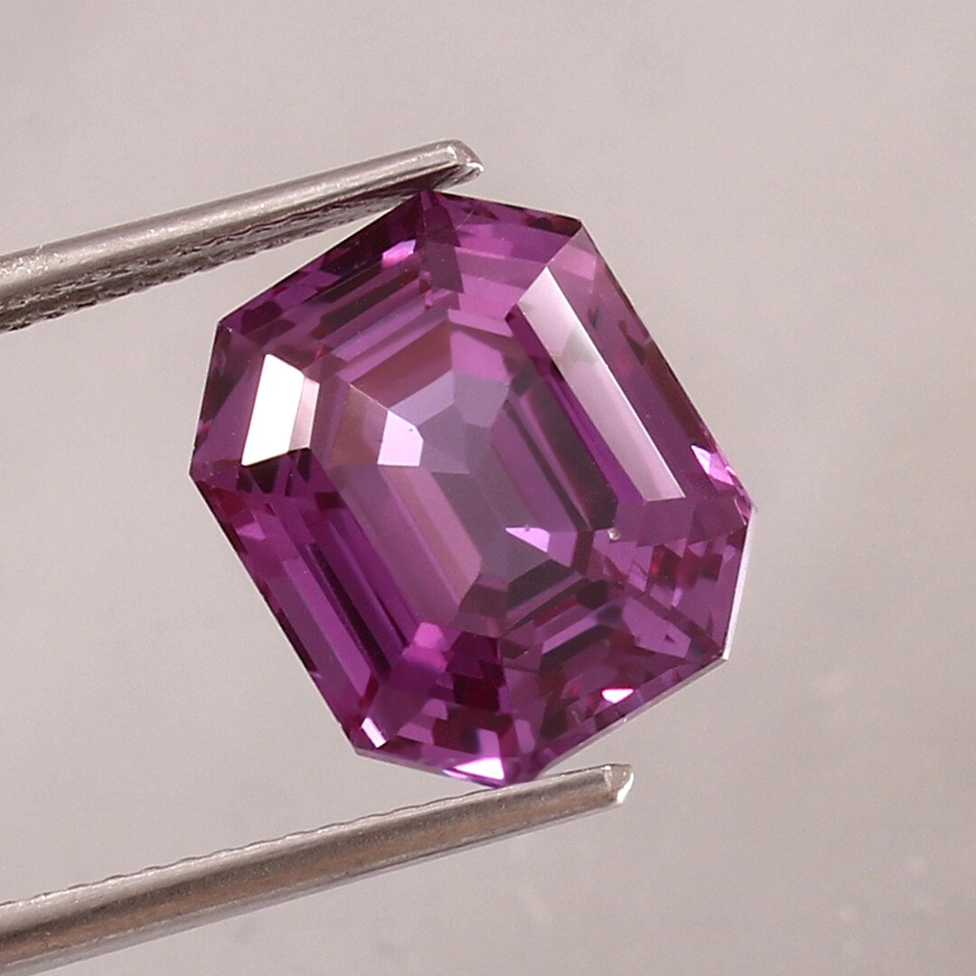 AAA+ Bi-color Ceylon Sapphire, Radiant Cut Loose Gemstone (13x12mm) - Etsy