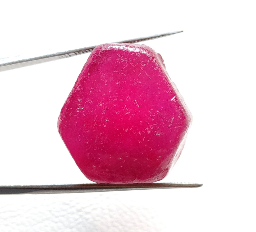 AAA Big Size Rare Natural Ruby Rough, Precious Ruby Rough, Top Quality Raw Stone, 25x22x15 MM ...