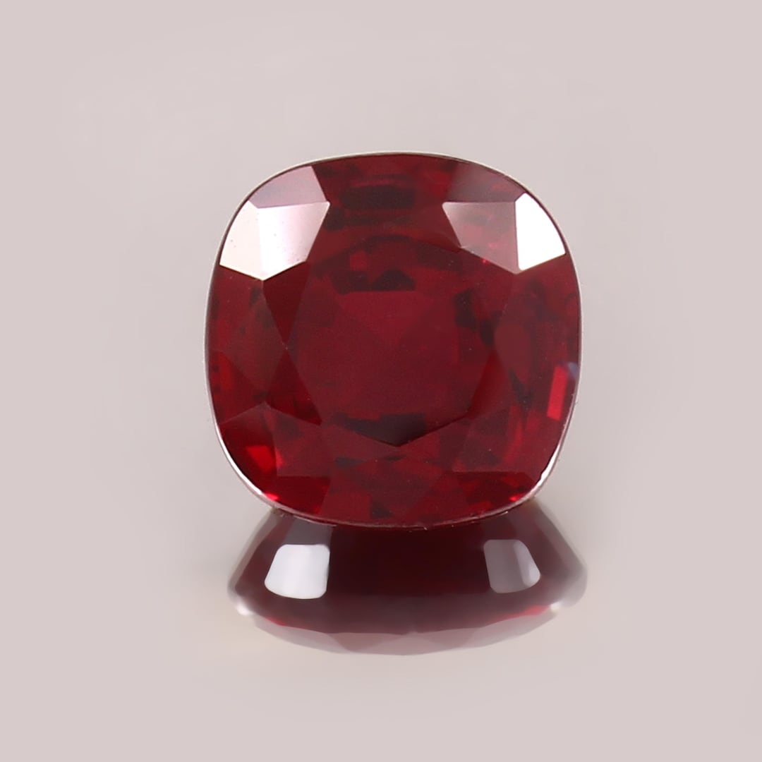AAA Mozambique Ruby, Blood Red Cushion Cut Gemstone, 11x11 MM - Etsy