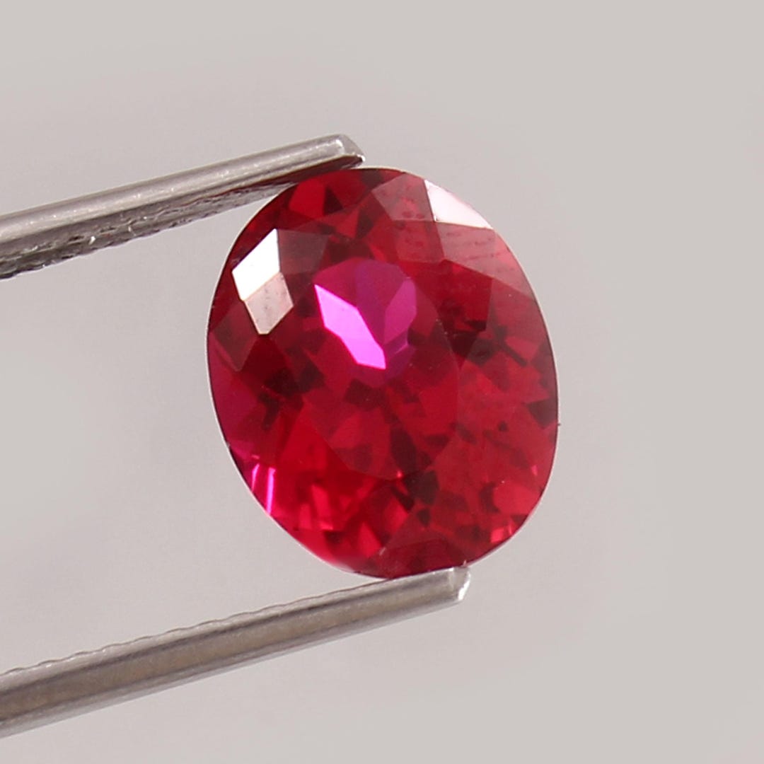 AAA Mozambique Ruby, Blood Red Oval Gemstone, 7x5 MM - Etsy