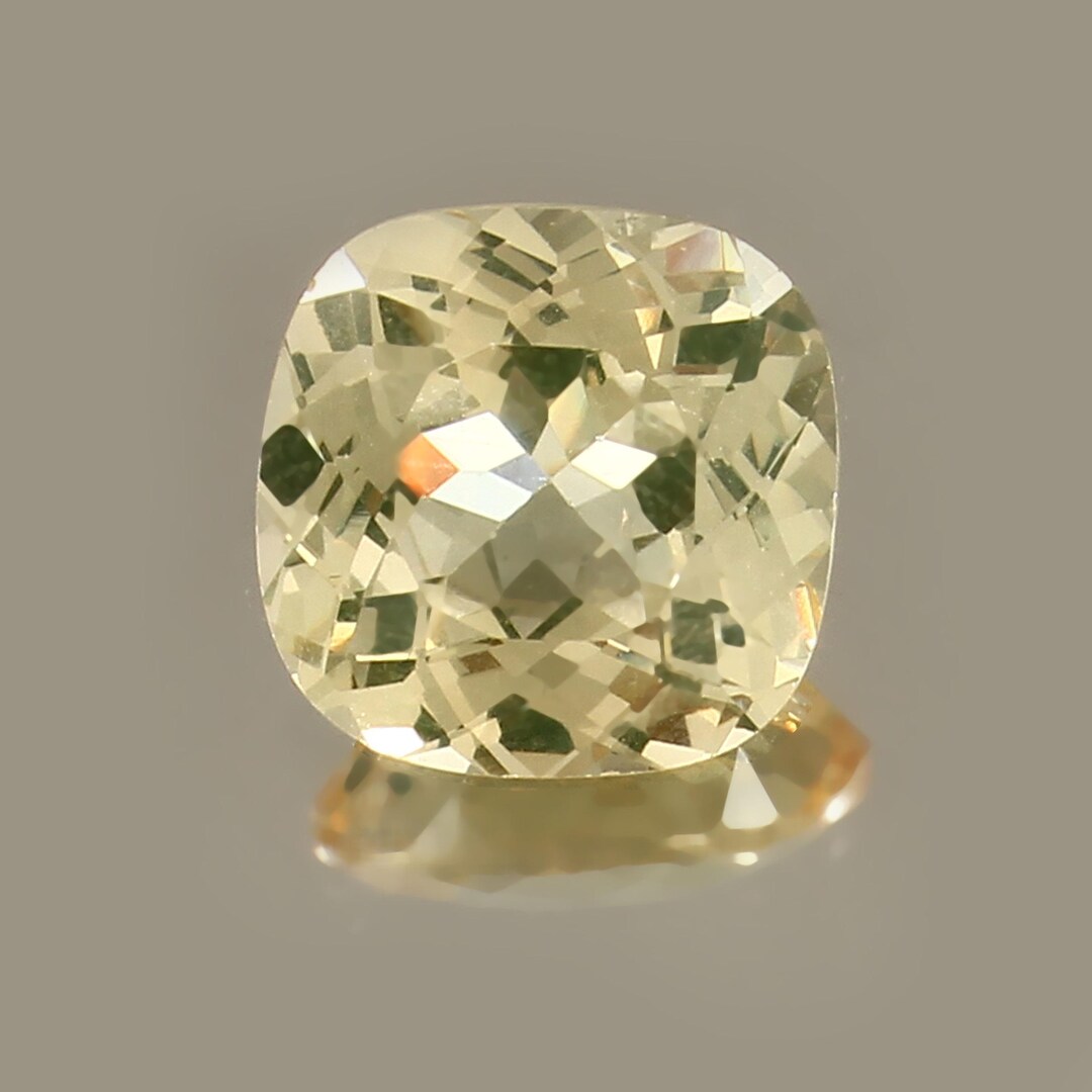 12x12 MM Ceylon Chrysoberyl Cushion Cut Gemstone: Jewellery Making - Etsy